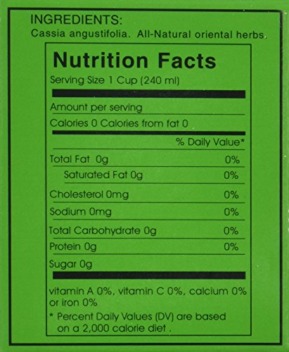 california dieters' chamomile tea