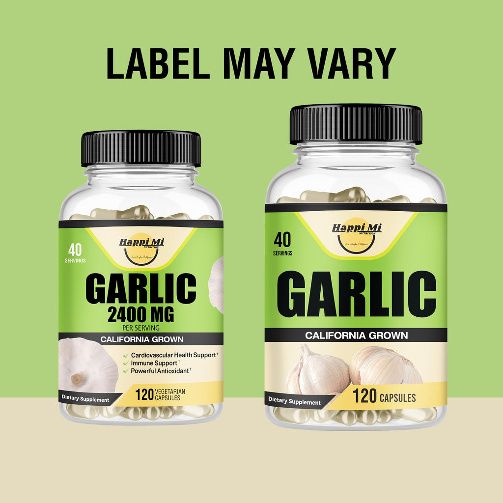 California garlic for daily wellness