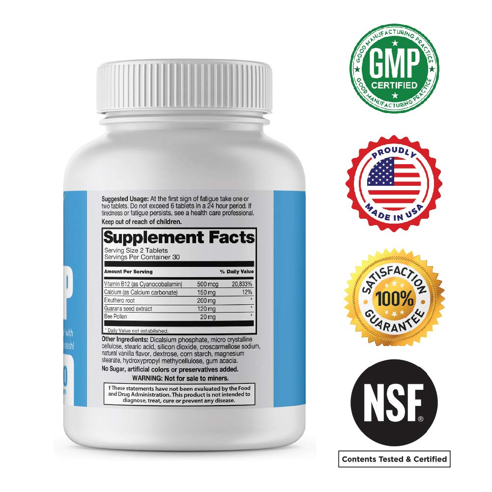 California ginseng energy tablets