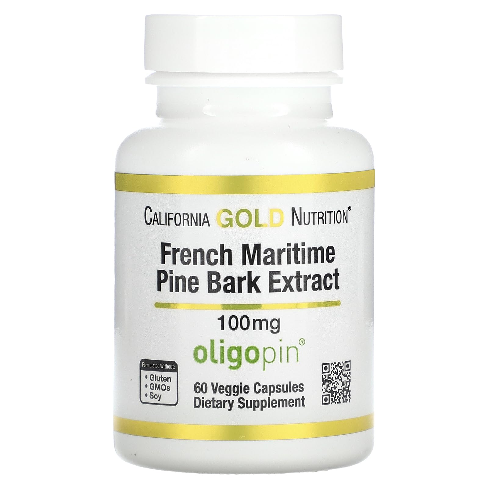 California Gold Nutrition antioxidant capsules