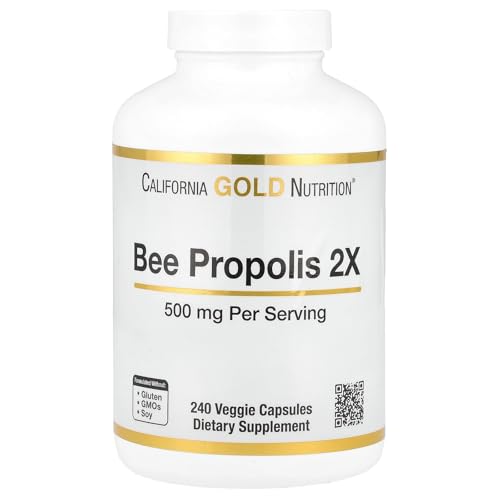 California Gold Nutrition bee propolis capsules