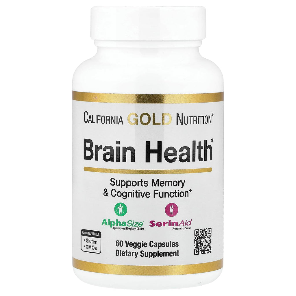 California Gold Nutrition brain health support