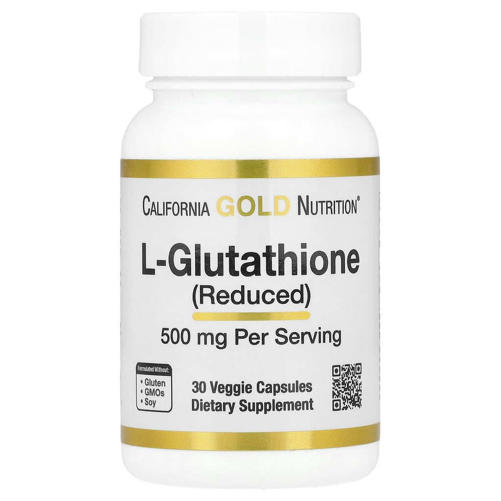 California Gold Nutrition L-Glutathione capsules