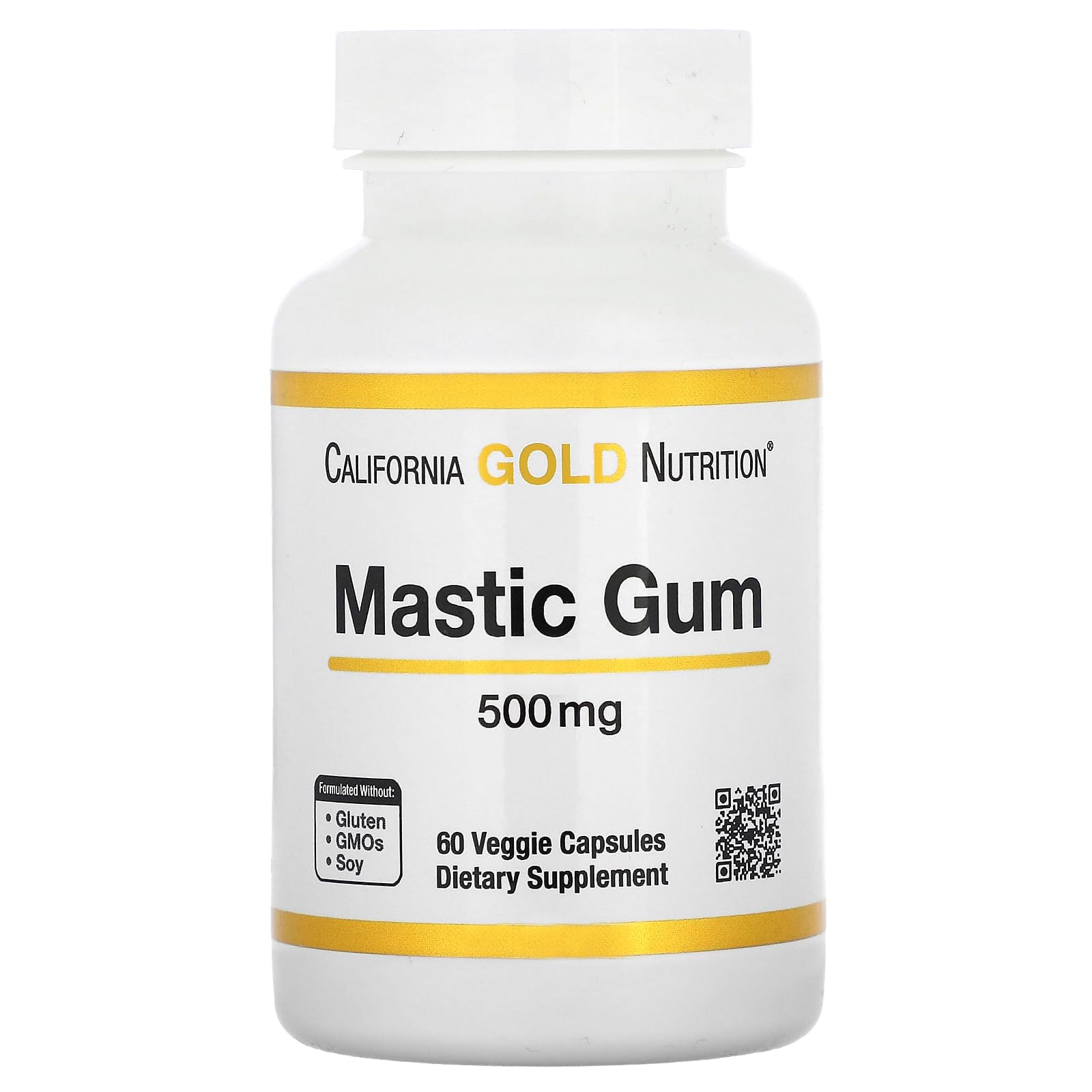 California Gold Nutrition mastic gum capsules