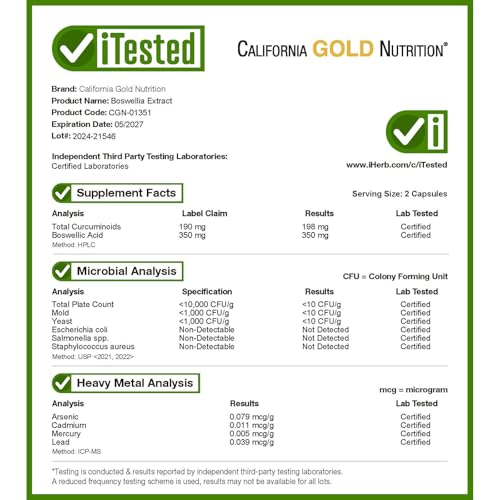 California Gold Nutrition turmeric