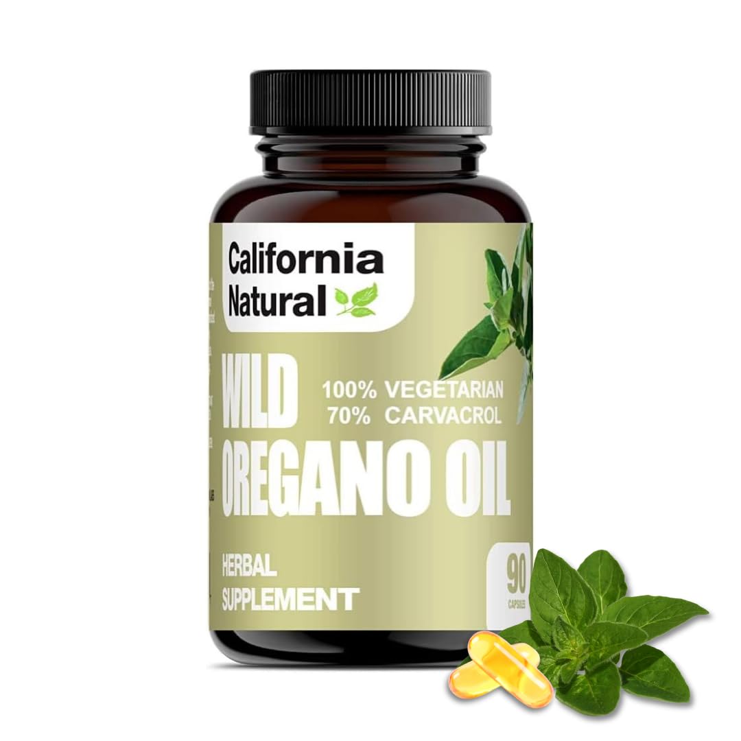 California Natural oregano oil capsules
