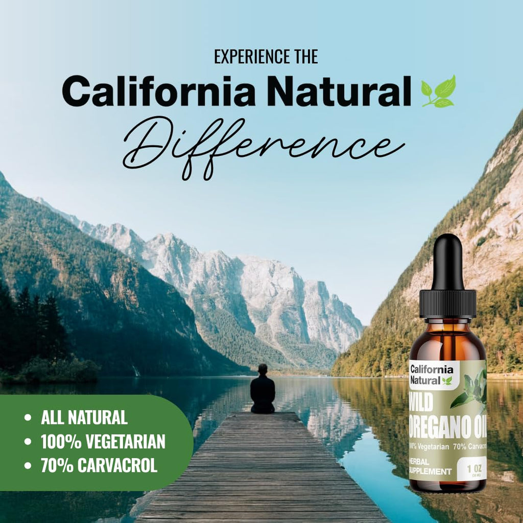 California Natural wild oregano oil