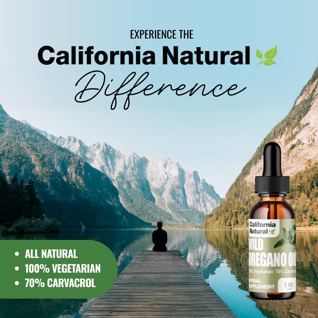 California Natural wild oregano oil