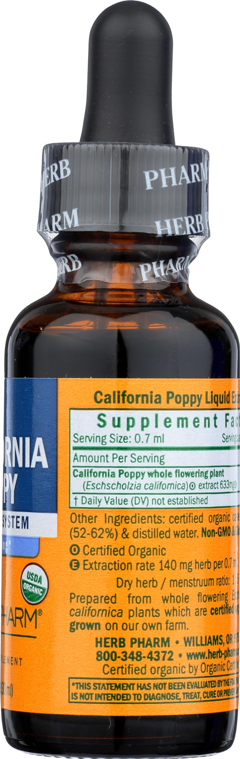 California poppy extract for calming effects