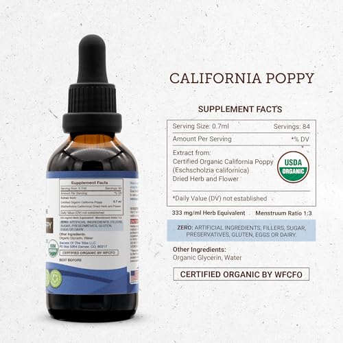 California Poppy for stress relief
