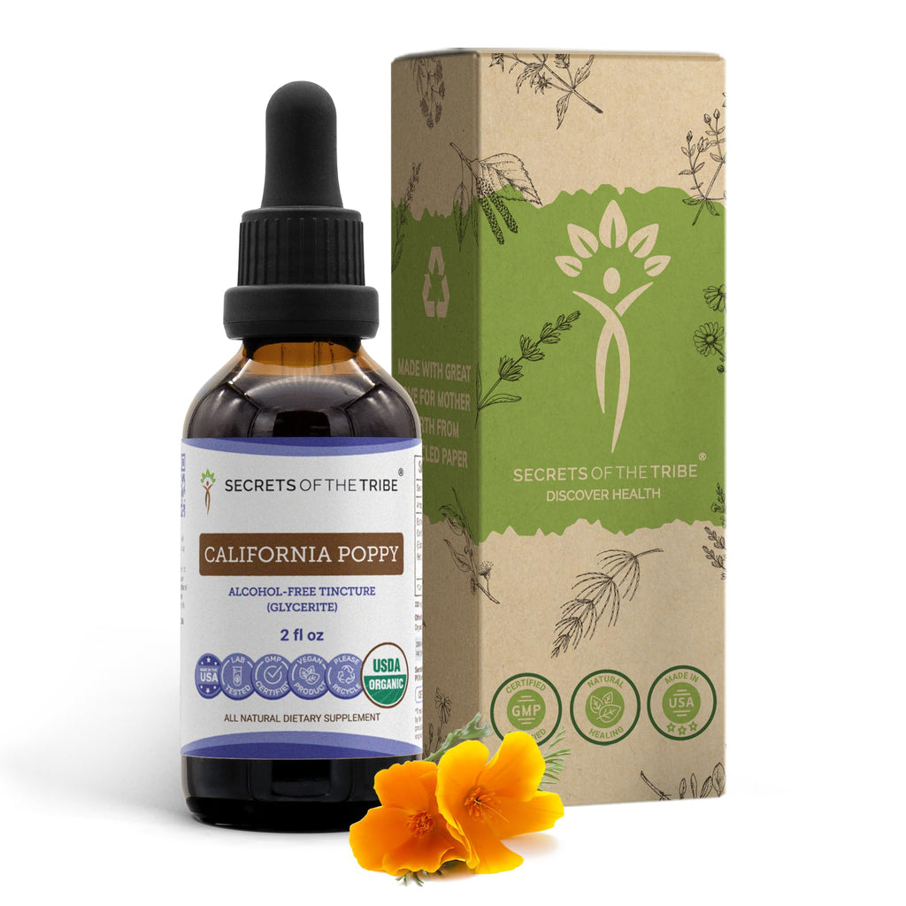 California Poppy herbal tincture benefits