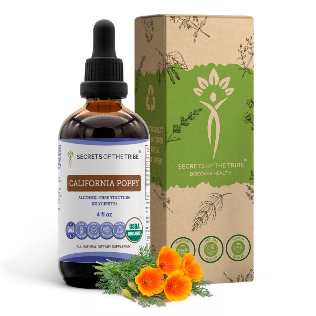 California poppy herbal tincture benefits