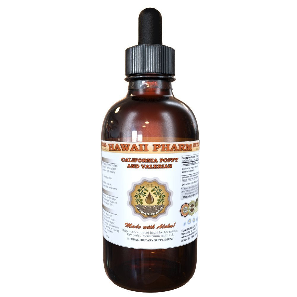 California Poppy Valerian herbal extract