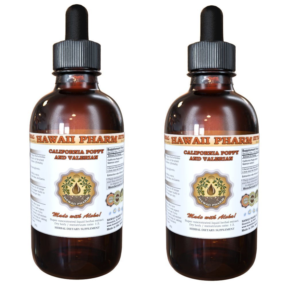 California poppy valerian herbal extract