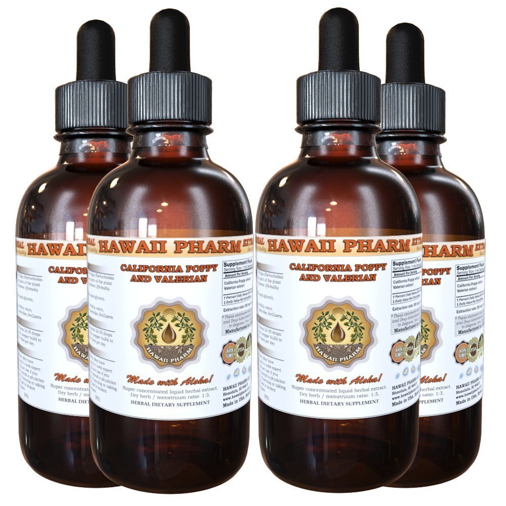 California Poppy Valerian liquid extract