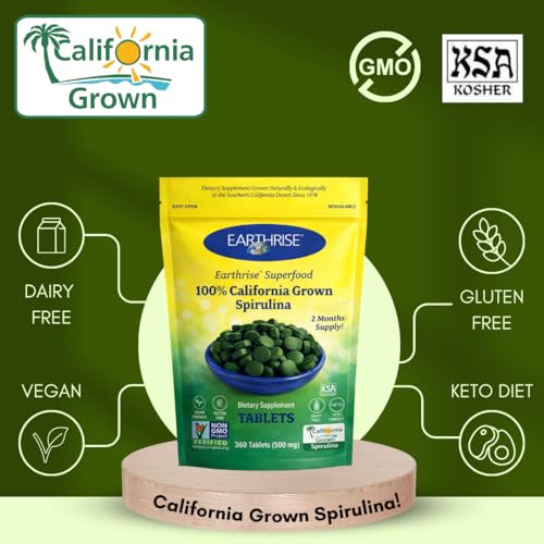 California spirulina for detoxification