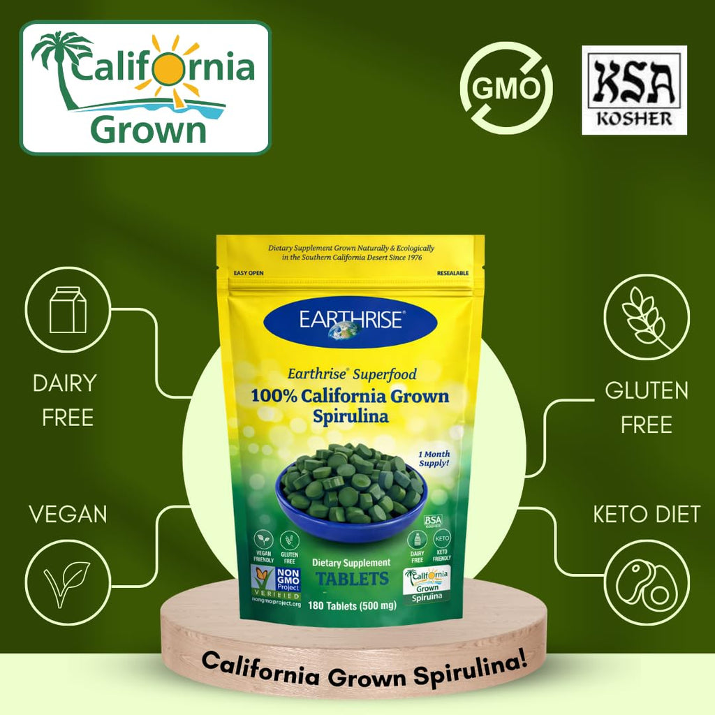 California spirulina for immune support