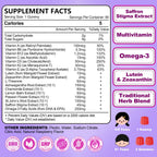 Calm and focus multivitamins for children