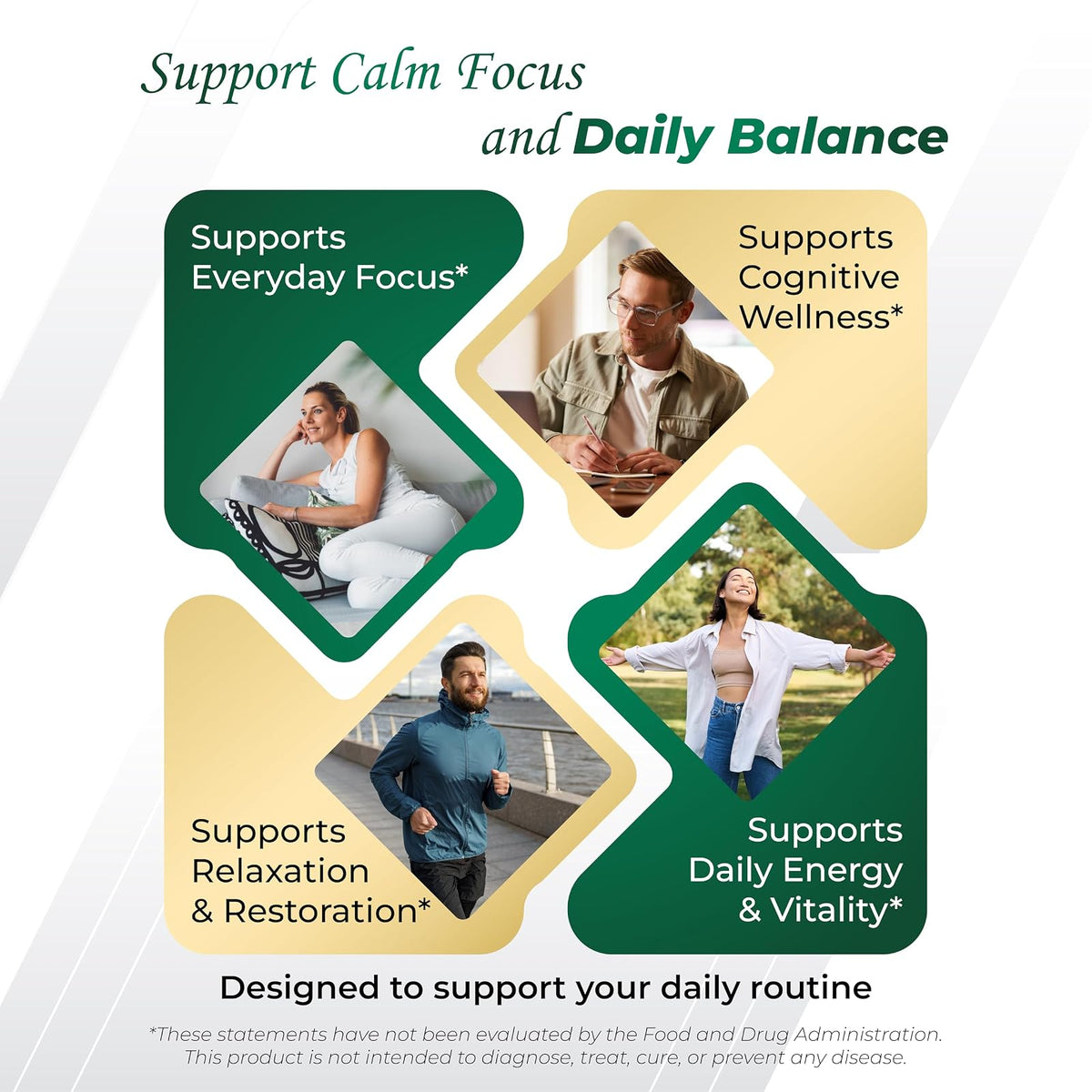 calm and focus with L-Theanine