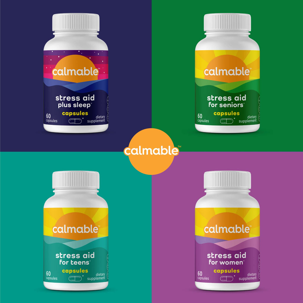 calm and focused with vegan supplements