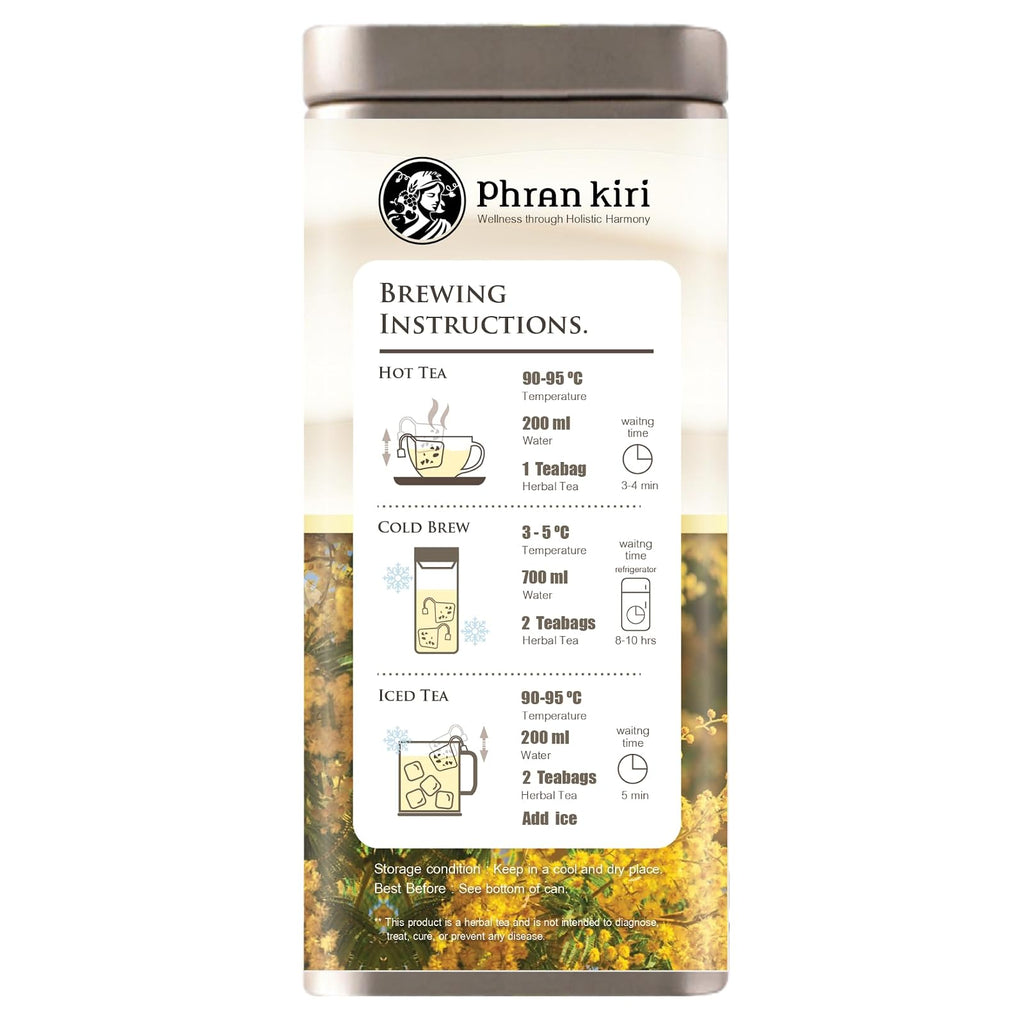 Calm and mindful oolong tea