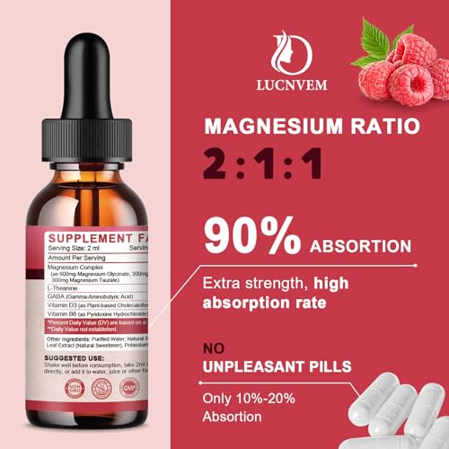 calm and relax with magnesium drops