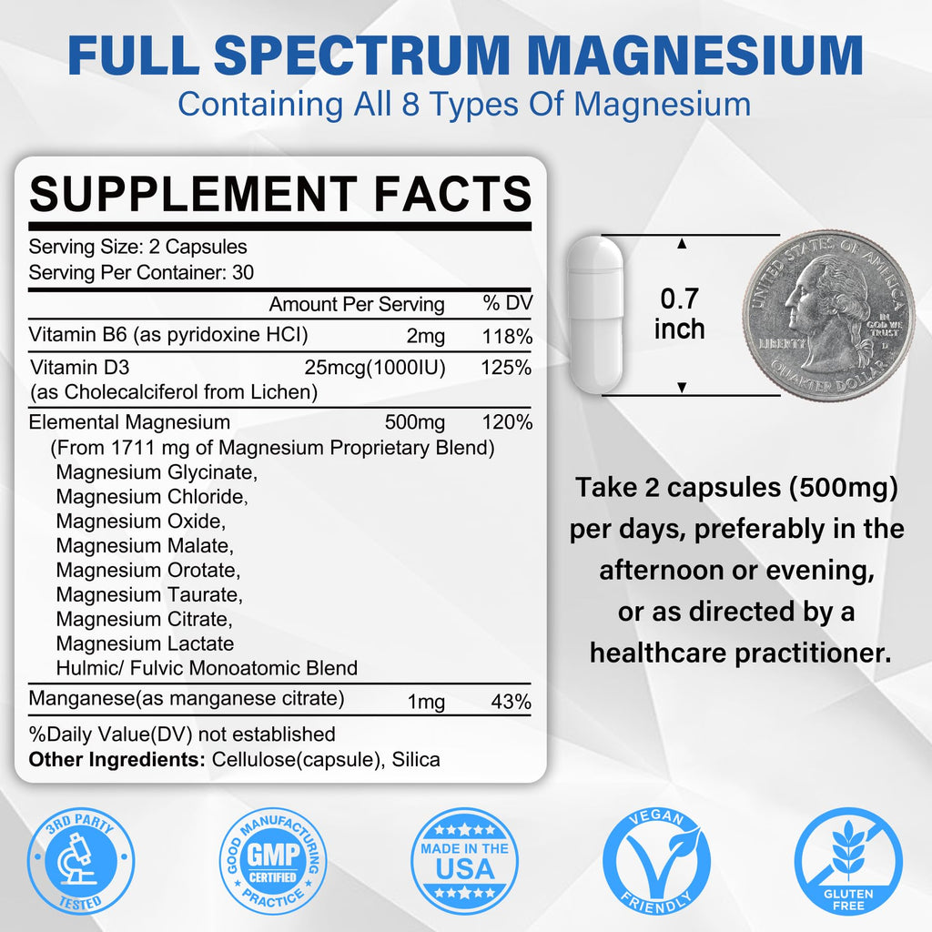 calm and relax with magnesium