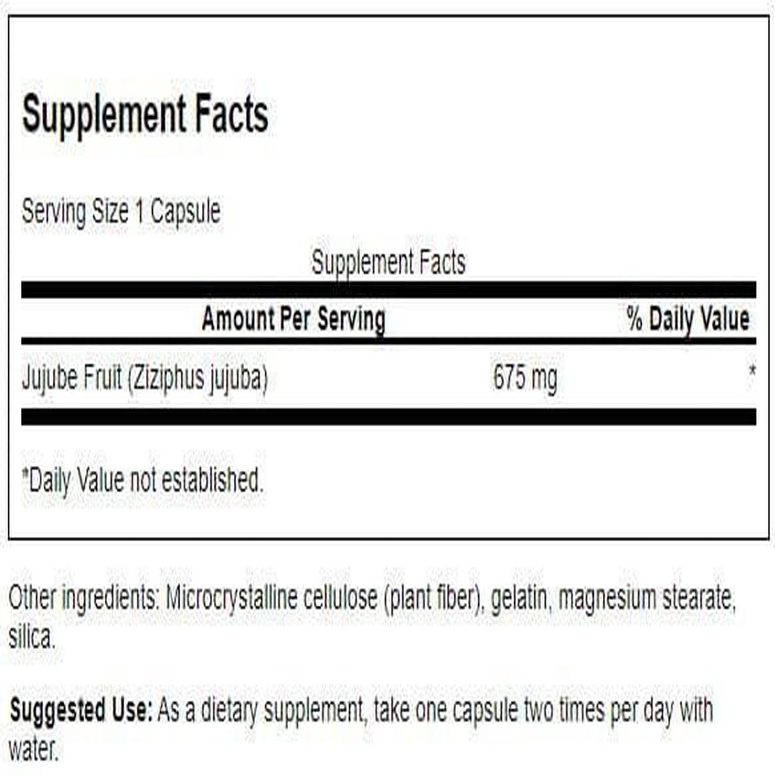 Calm and relaxation herbal supplement