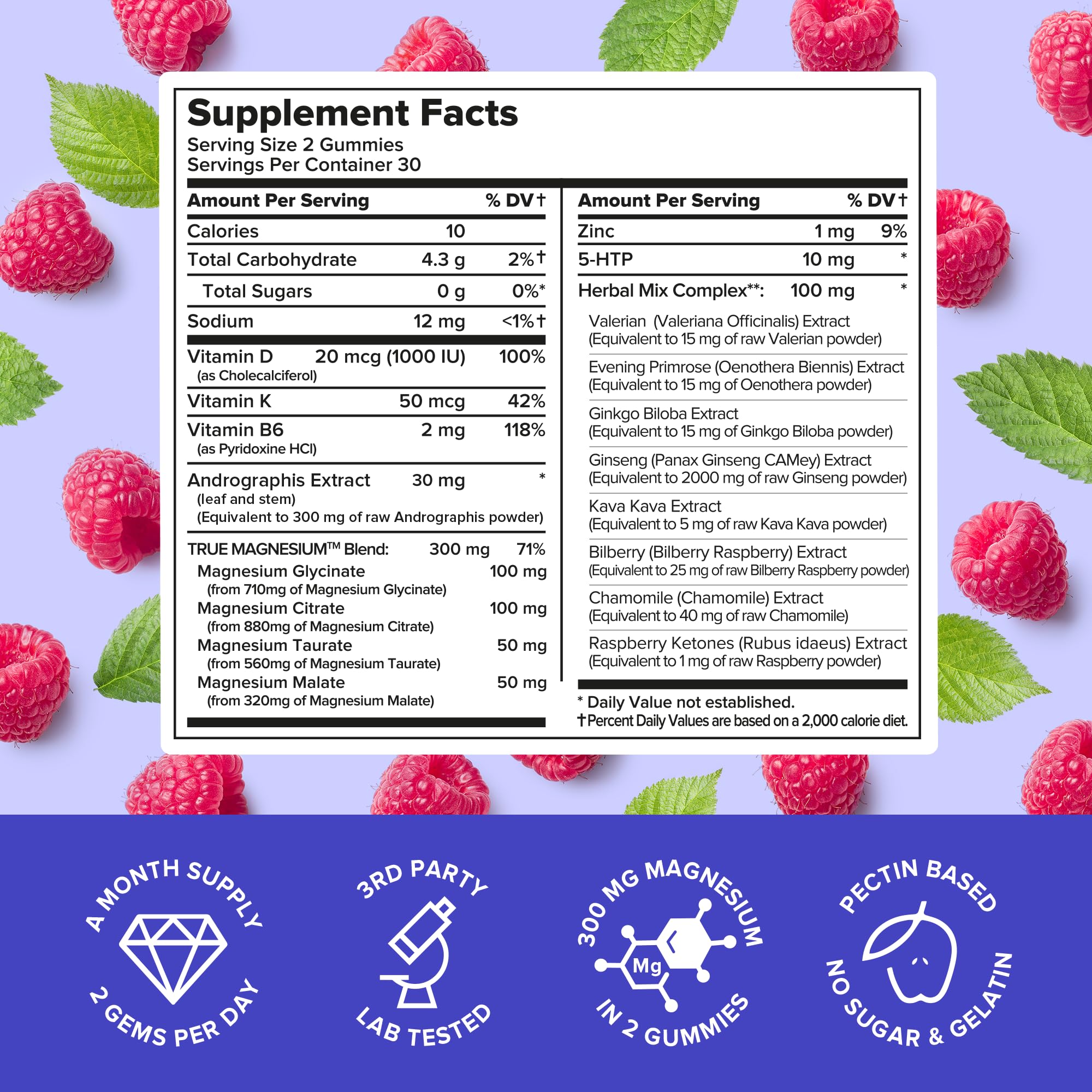 calm and relaxation magnesium supplement