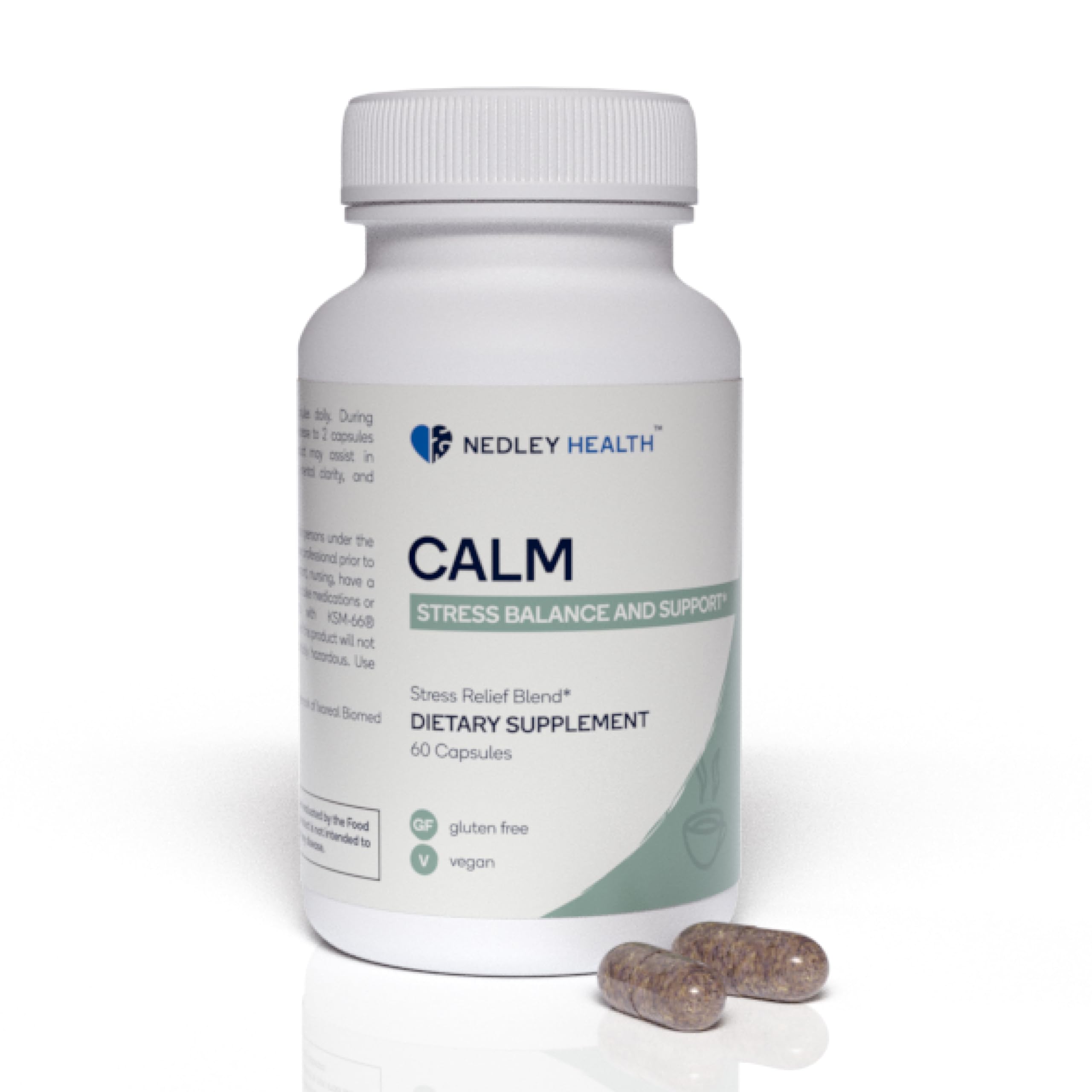 Calm ashwagandha stress relief capsules