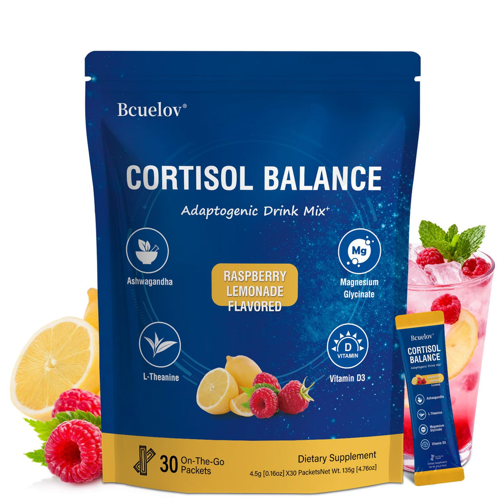 Calm cortisol powdered drink mix
