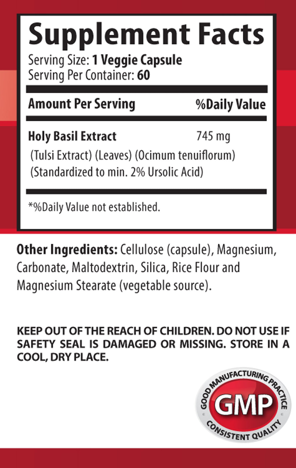 Calm Down dog supplements with tulsi