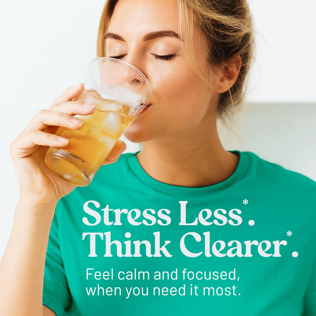 Calm drink mix for better sleep