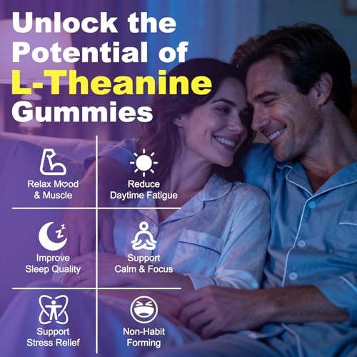 Calm L-Theanine gummy supplements