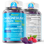 Calm magnesium citrate gummies for relaxation