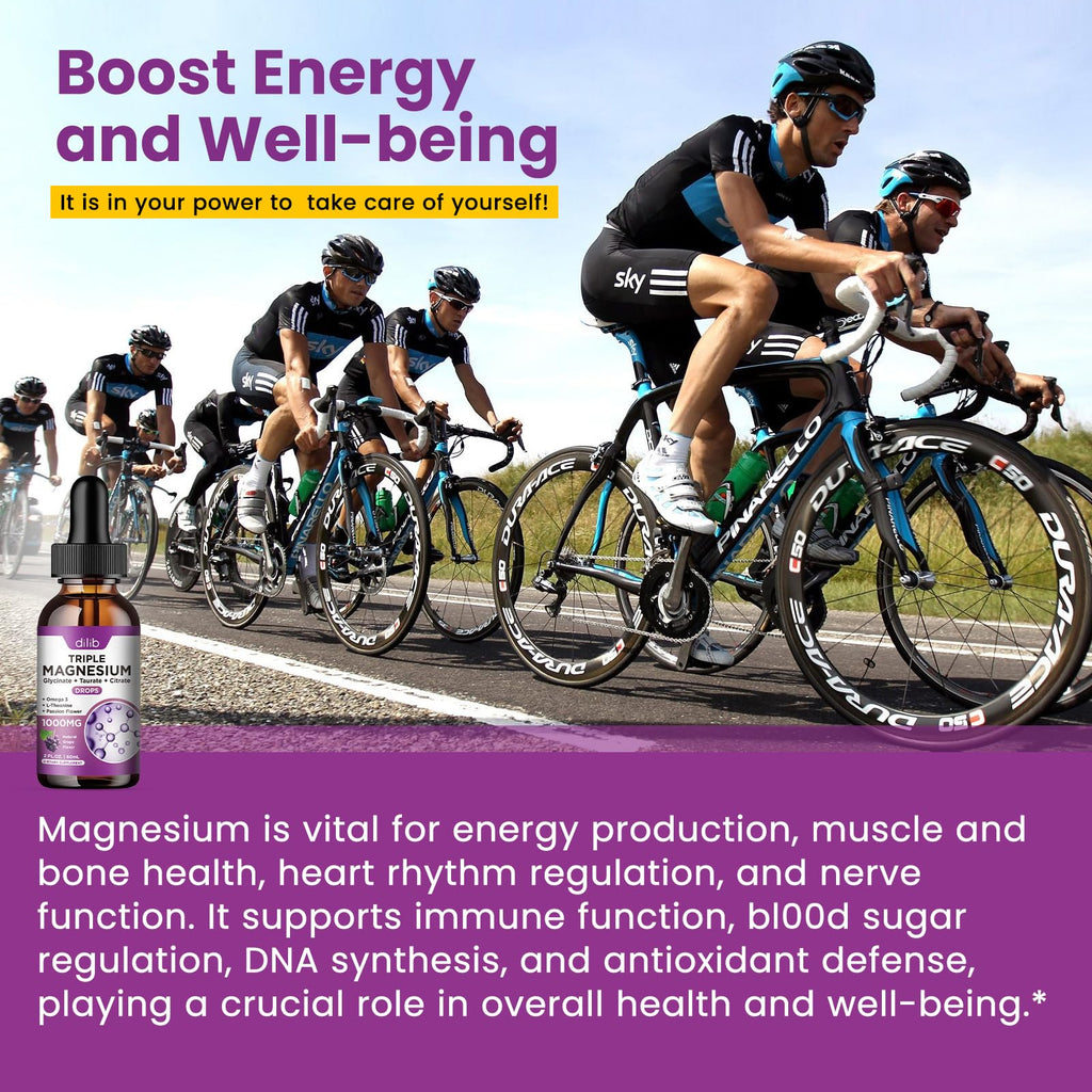 Calm magnesium drops for muscle recovery