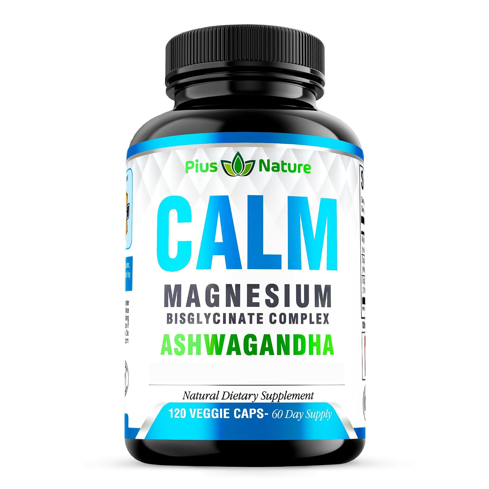 Calm magnesium glycinate for relaxation