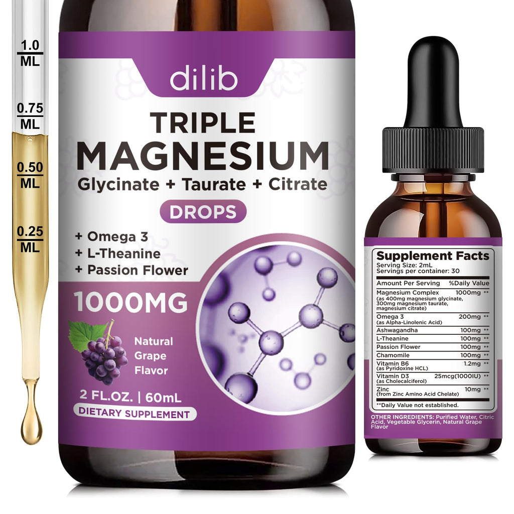 Calm magnesium glycinate for relaxation