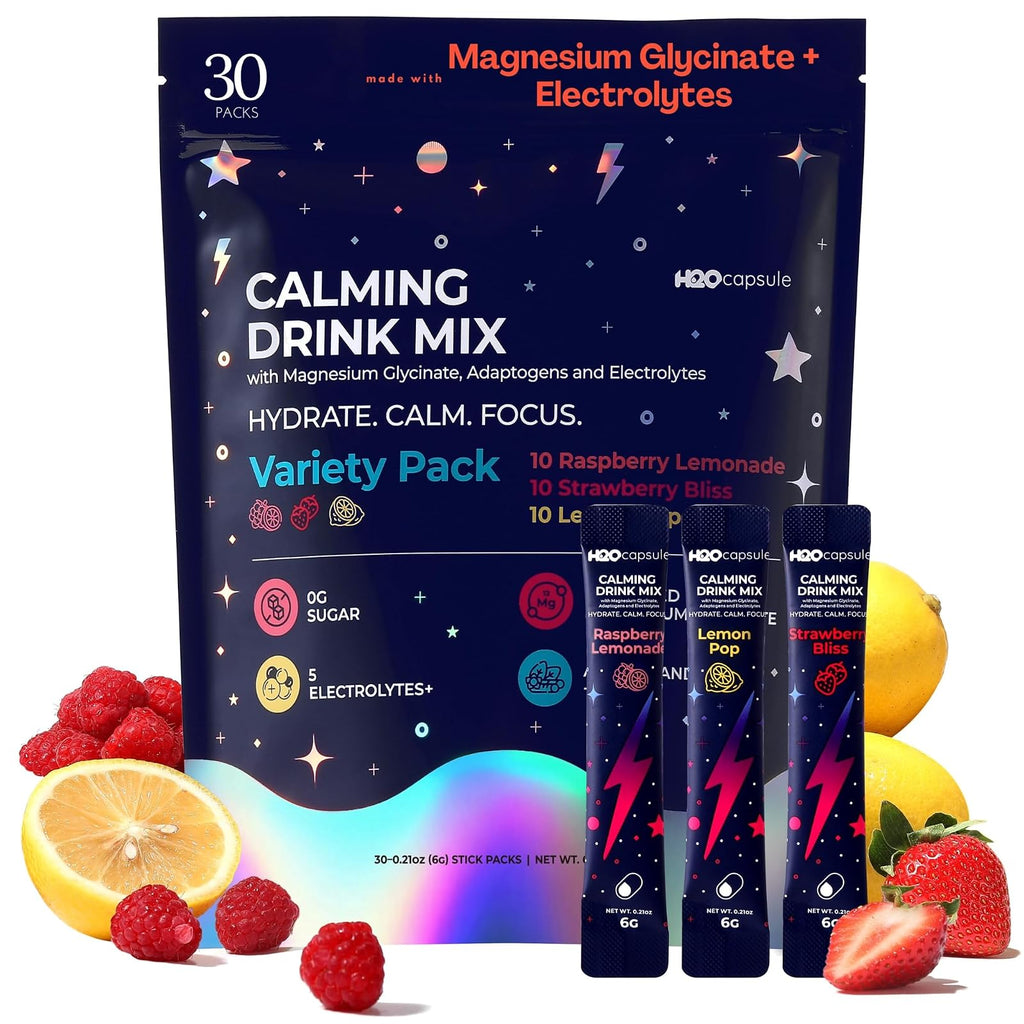 Calm magnesium glycinate powder for relaxation