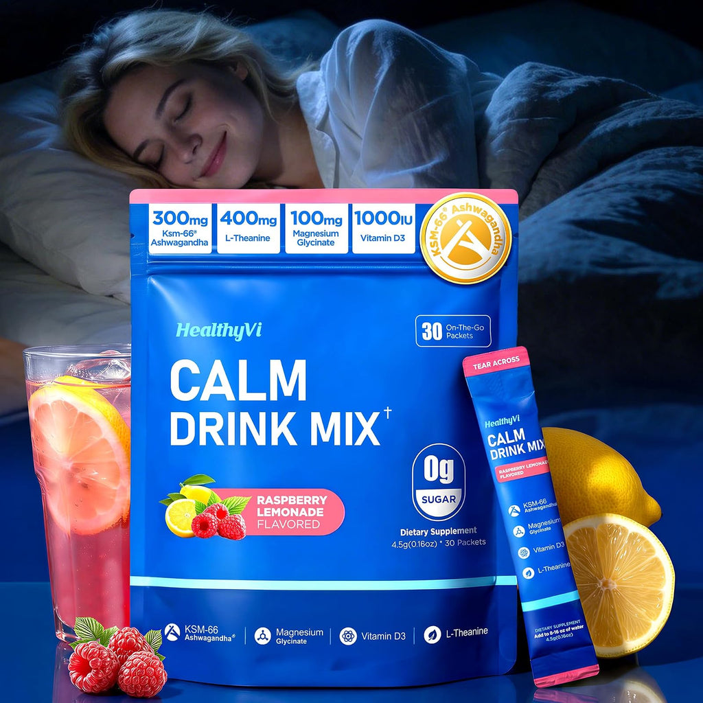 Calm magnesium glycinate powder for relaxation