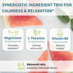 Calm magnesium gummies with L-Theanine