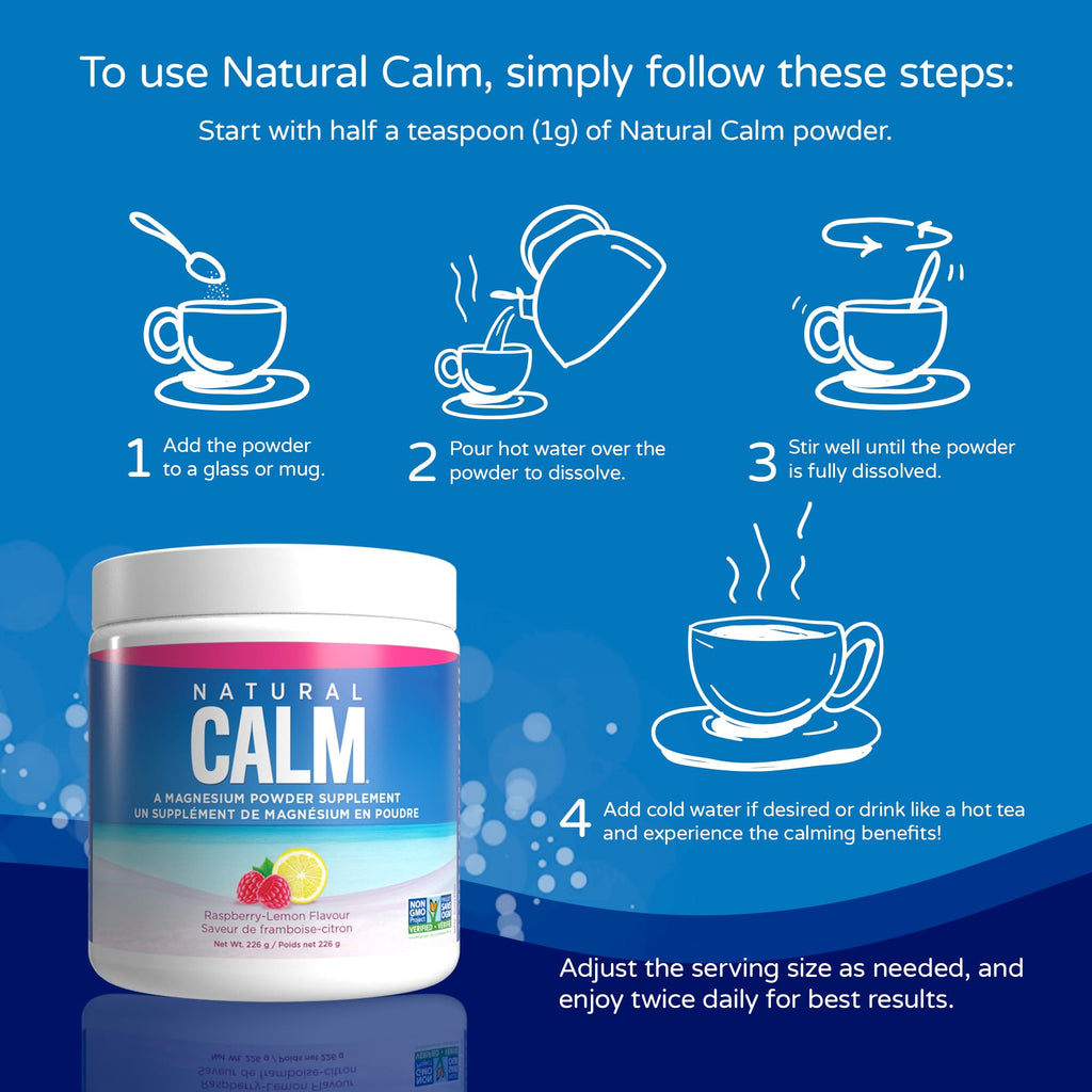 calm magnesium powder for anxiety relief
