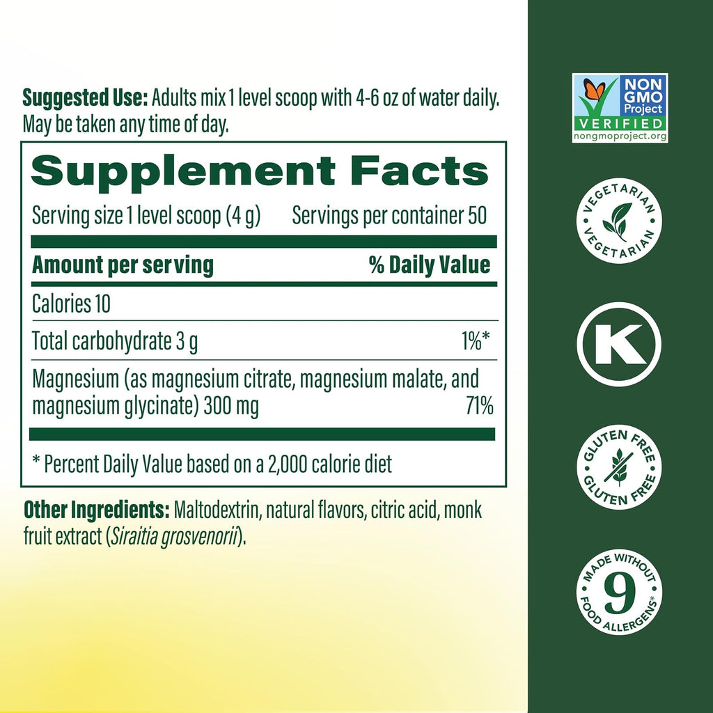 calm magnesium powder for better sleep