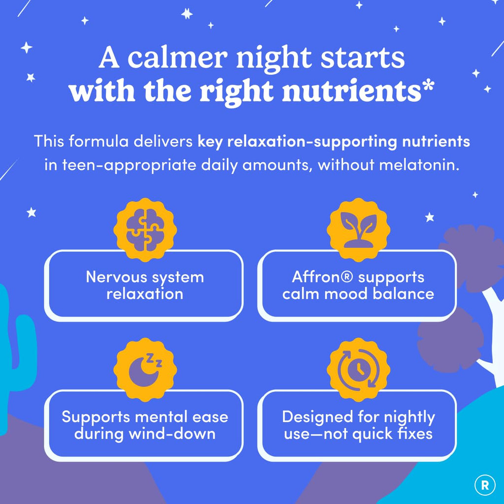calm magnesium support for busy teens