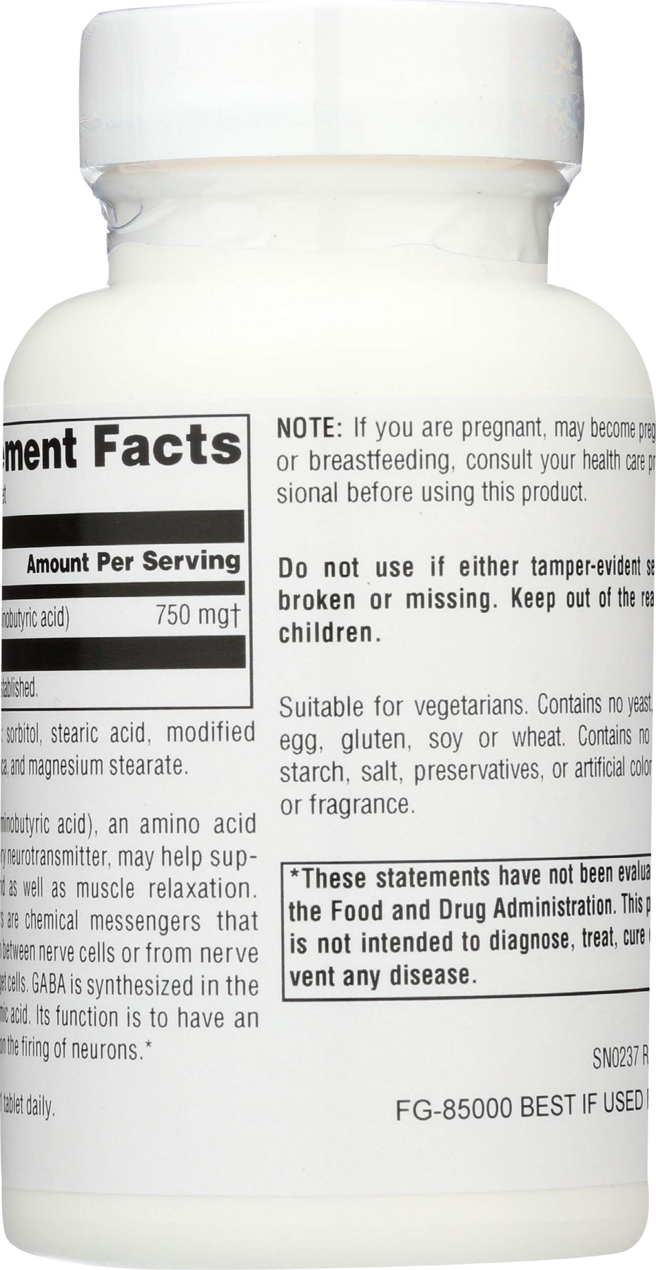 calm mind with GABA tablets