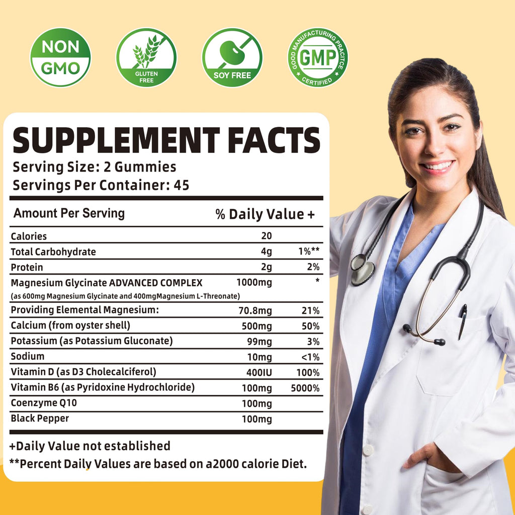 calm mood support magnesium gummies