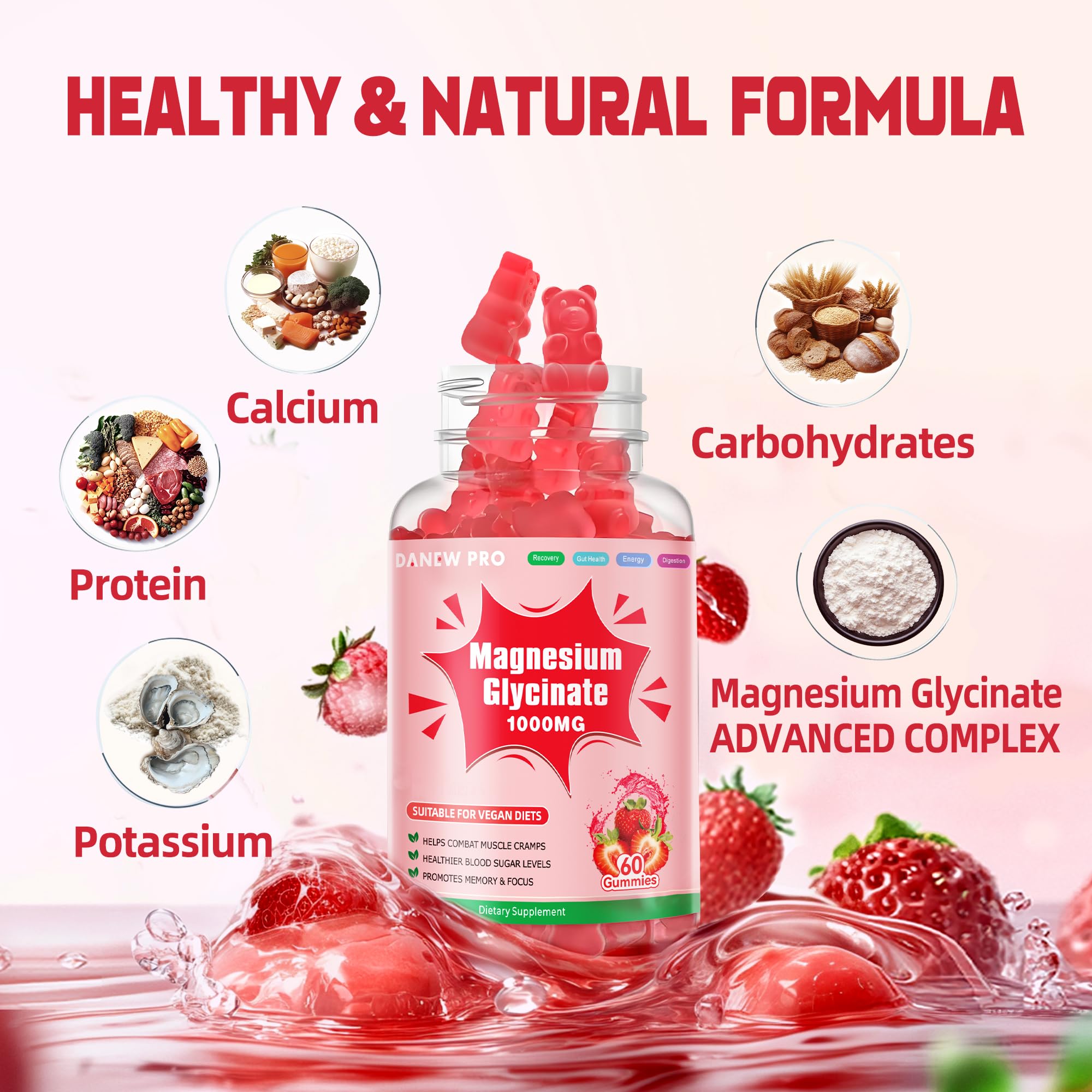 calm mood support magnesium gummies