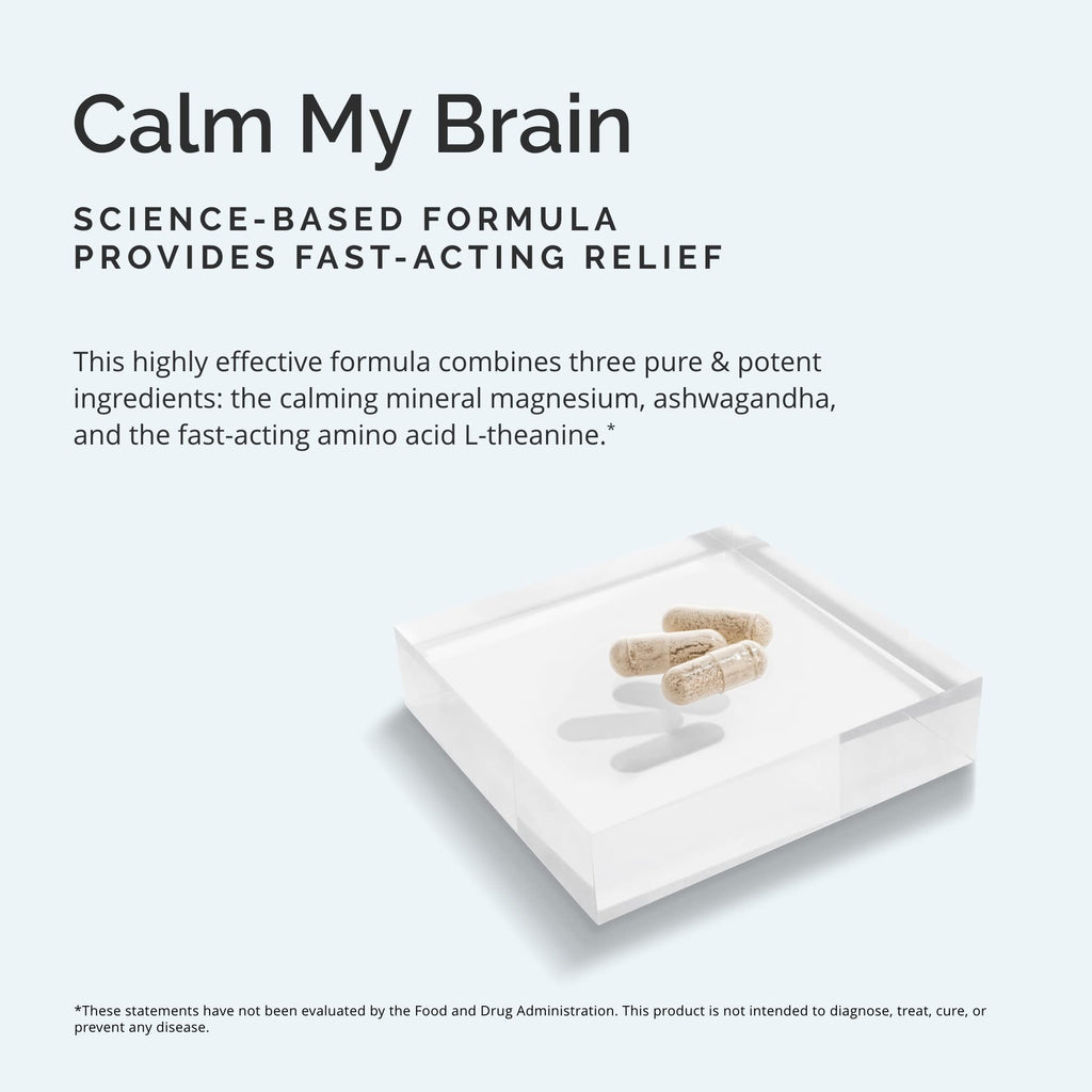 calm my brain magnesium capsules