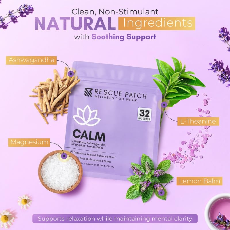 Calm patches for better sleep