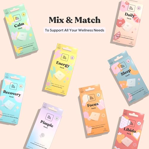 Calm patches for everyday wellness